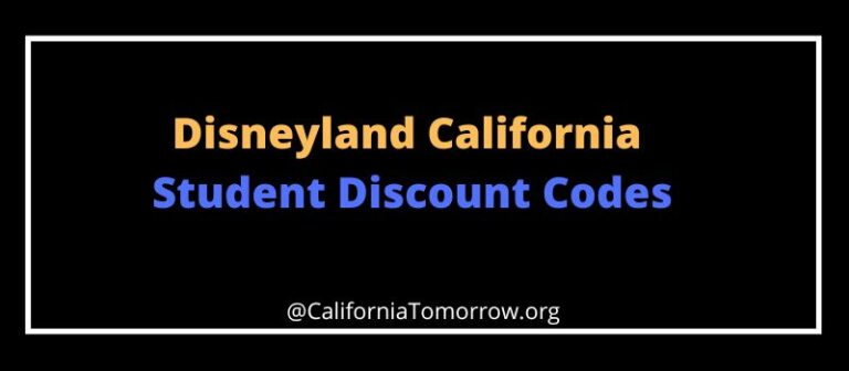 Disneyland California Student Discount Codes [FEB 2024]