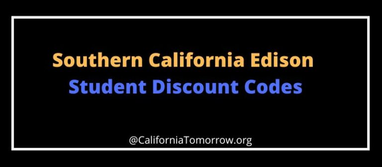 Southern California Edison Student Discount [JAN 2024]